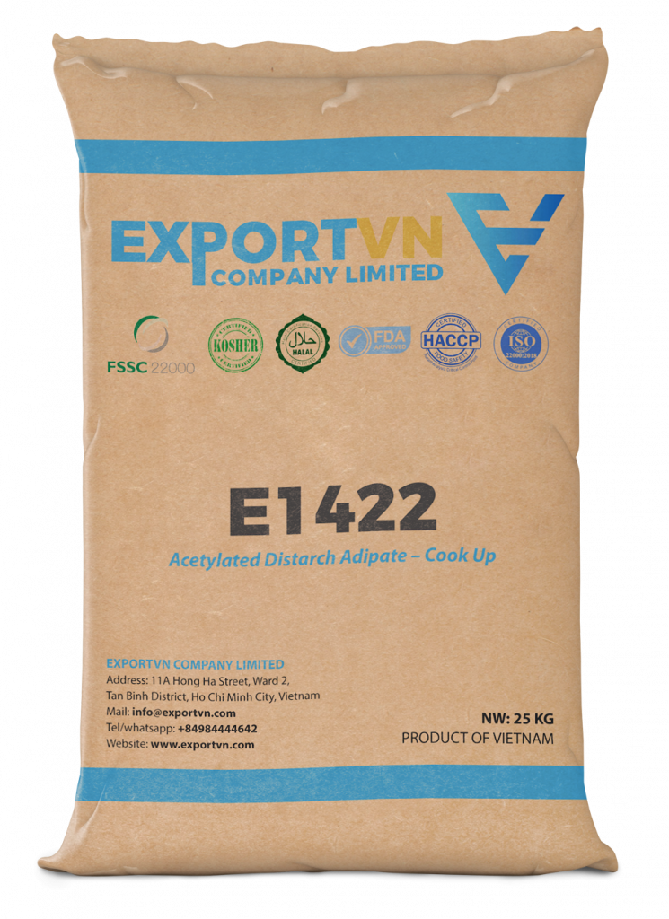 Tinh Bột Biến Tính E1422 - ACETYLATED DISTARCH ADIPATE